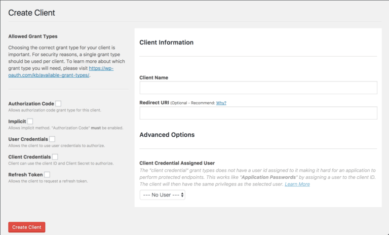 How to Authenticate with WP REST API - WordPress OAuth Codex